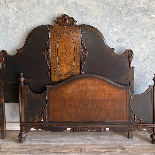Antique Bed - Etsy