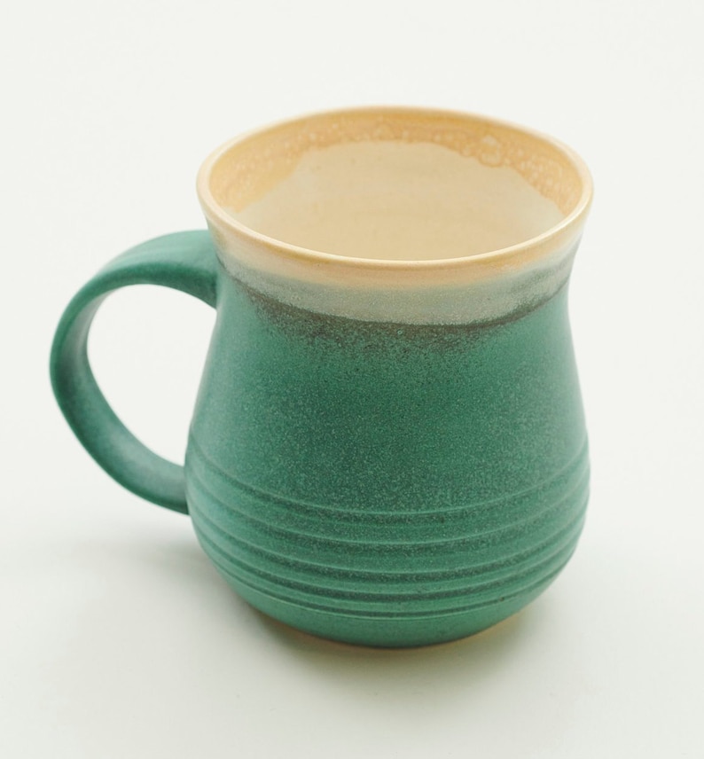 Ceramic stoneware coffee handmade mug. Pottery mugs. Coffee | Etsy