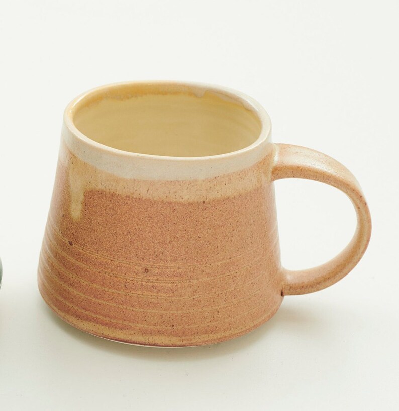 Ceramic stoneware coffee handmade mug. Pottery mugs. Coffee | Etsy