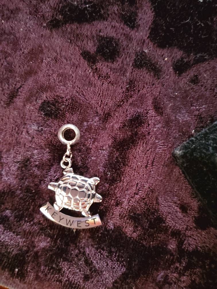 Key West Turtle Charm . - Etsy