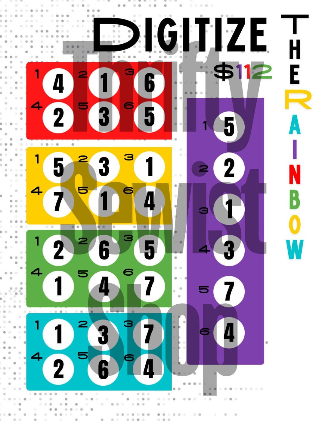 Digitize the Rainbow Savings Challenge-8.5" X 11" Digital Download - Etsy