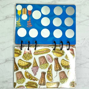 Junk Food Junkie Laminated Savings Challenge Binder - Etsy