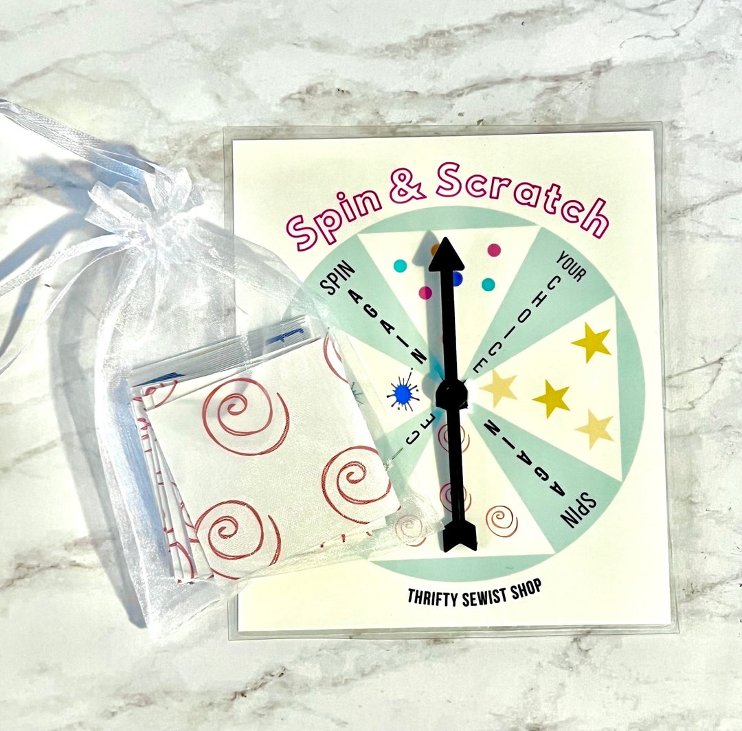 Spin & Scratch Laminated Savings Challenge Game - Etsy