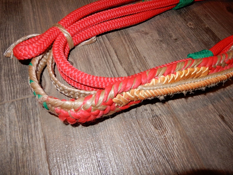 Mini Bull rope Red 9/7 Left Hand EPT Bull Ropes Bull - Etsy.de