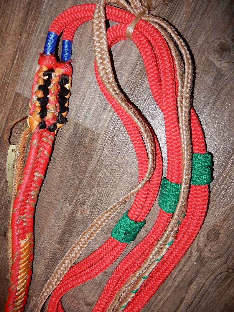 Mini Bull rope Red 9/7 Left Hand EPT Bull Ropes Bull - Etsy.de