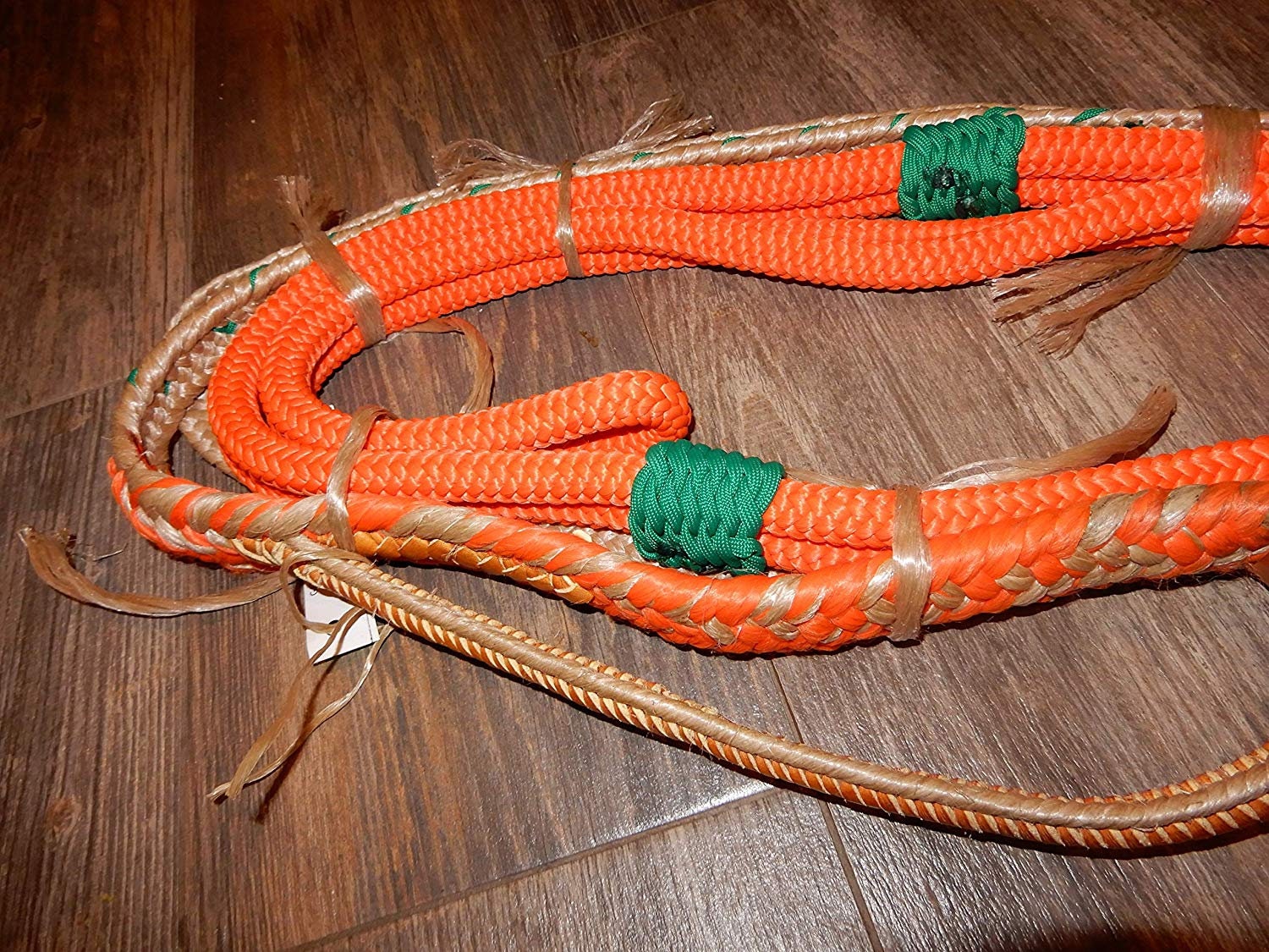 Bull Rope Orange PRO 9/7 3/4 X 3/4 Left Hand EPT - Etsy UK