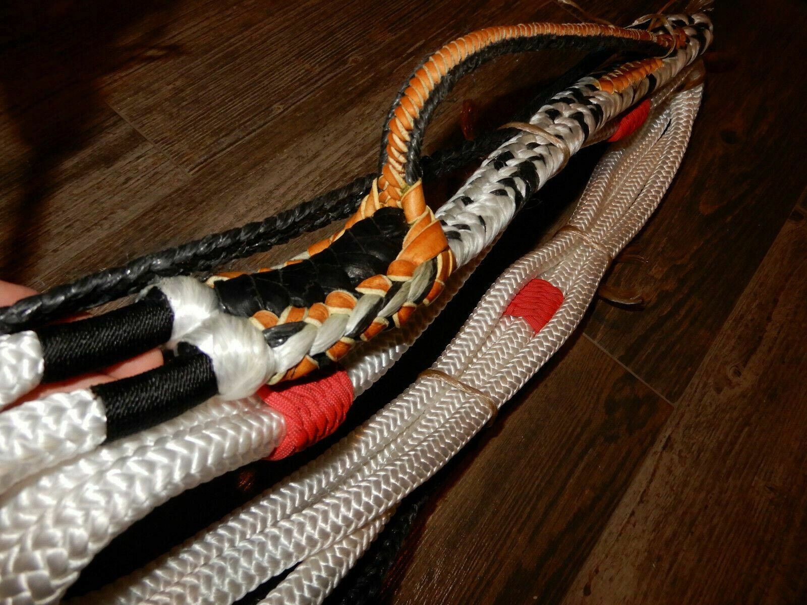 Bull Rope White & Black EPT Custom Pro 9/7 Right Hand Ept - Etsy