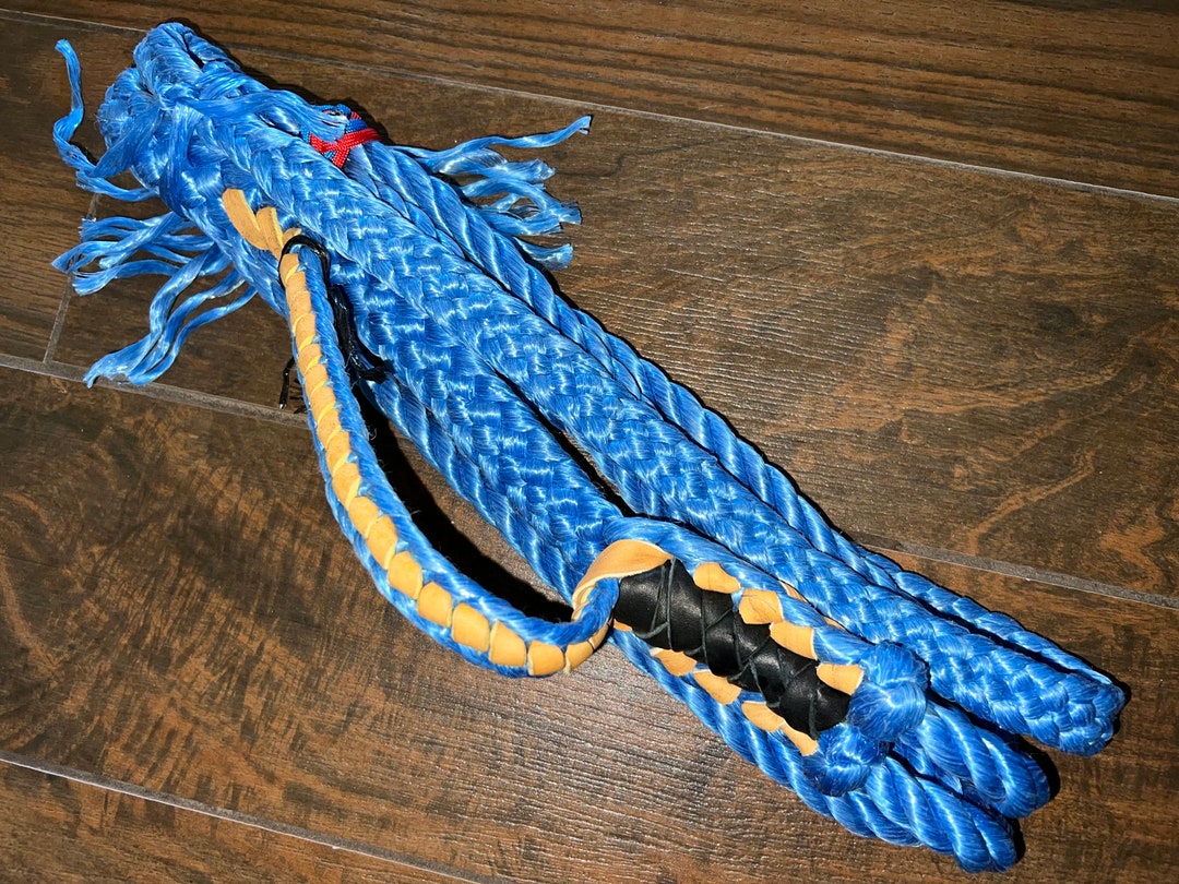 Mutton Blue Poly 5/5 Left or Right Hand Straight Lace EPT Youth Rope ...