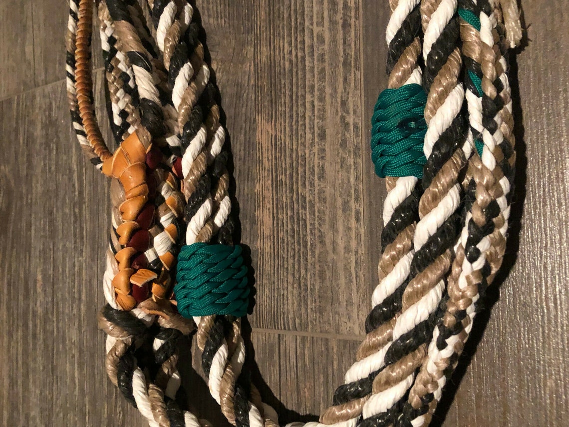 Bull Rope Tri Colored POLY Custom PRO 9/7 Right Hand EPT Bull - Etsy