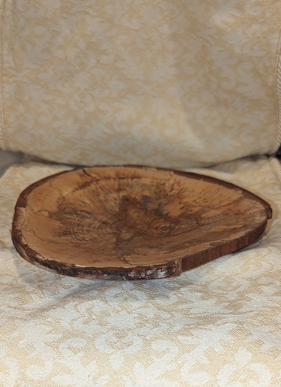Hand Turned Oak Wood Tray - Etsy