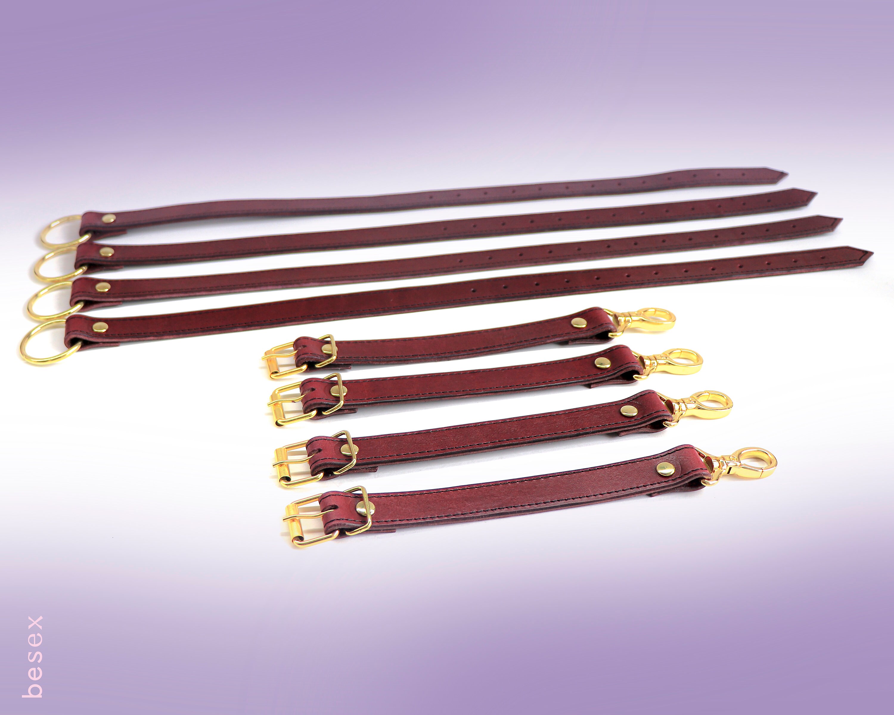 Bed Straps Kit, Bondage Straps, Bed Straps Restraint, BDSM Bondage Bed ...