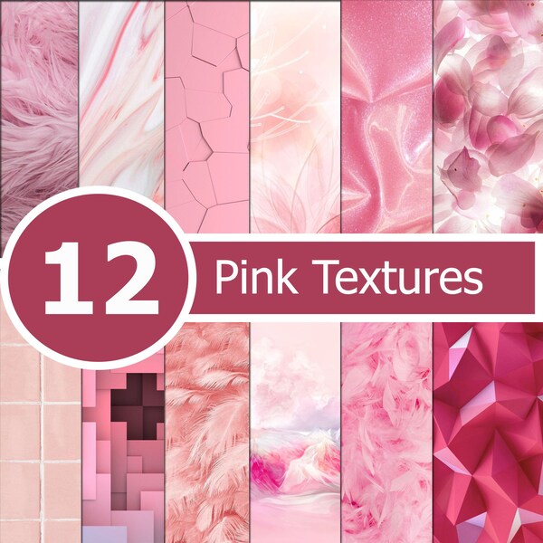 Pink Textures - Etsy