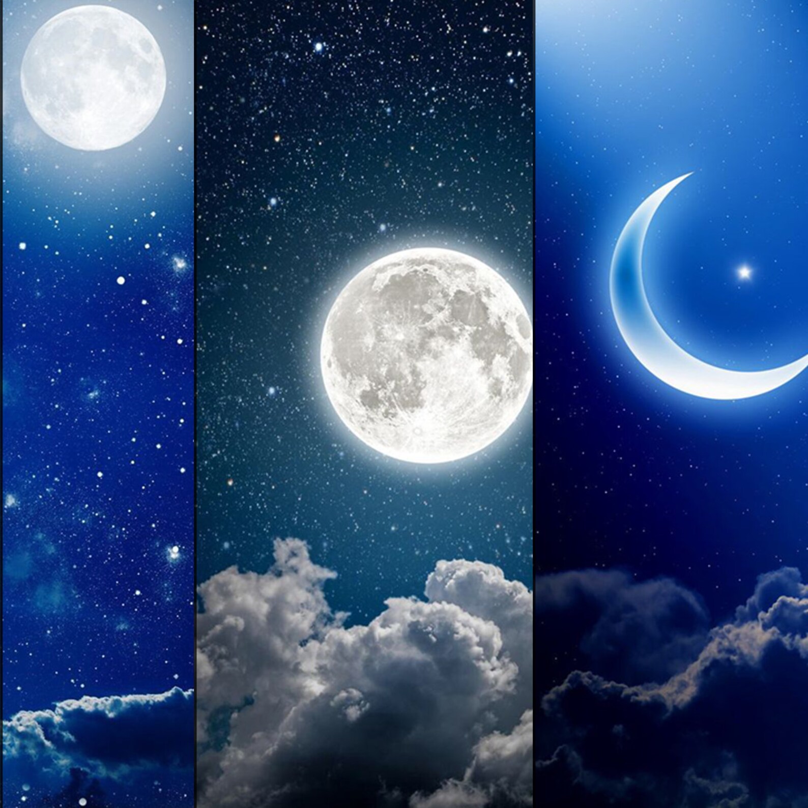 Moon Textures Paper-moon Wallpaper-galaxy Paper-scrapbooking Craft ...