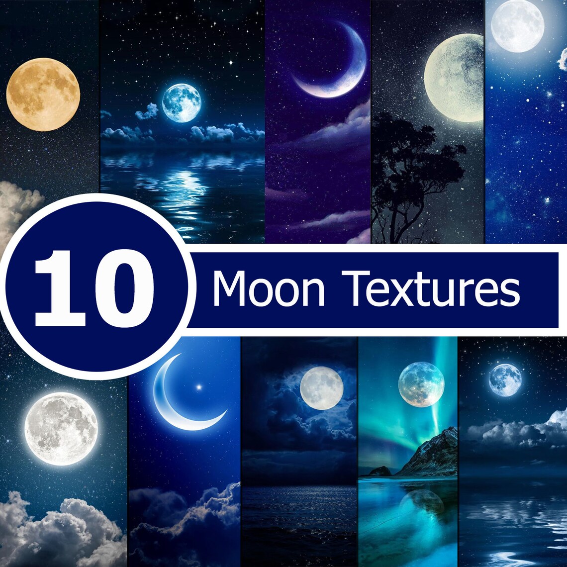 Moon Textures Paper-moon Wallpaper-galaxy Paper-scrapbooking Craft ...