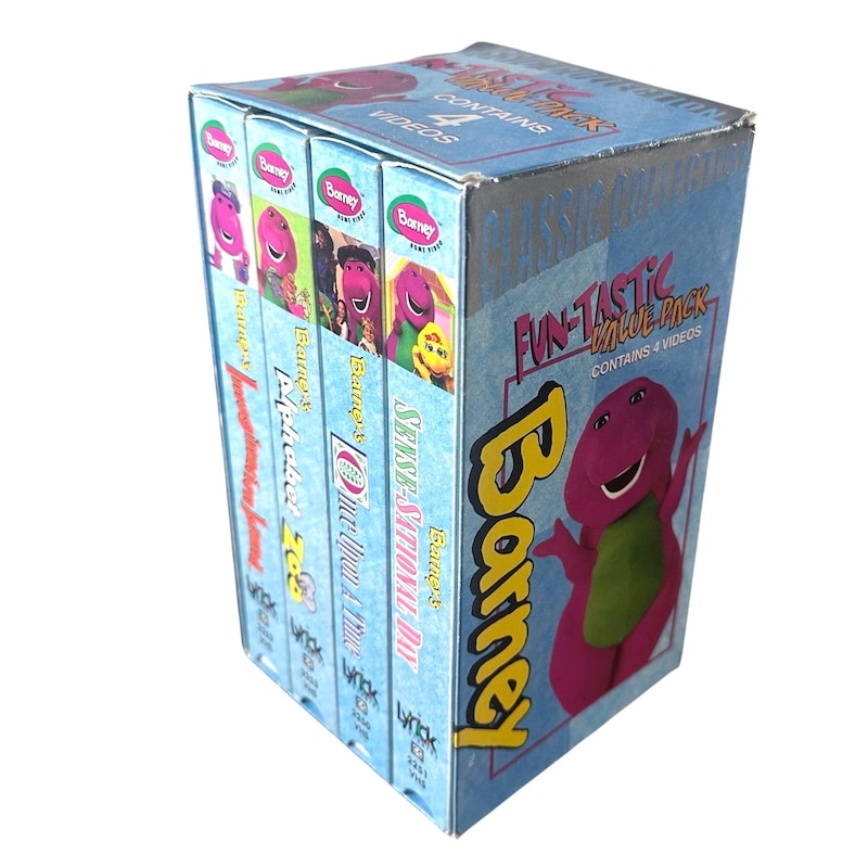 Barney Vhs Tapes - Etsy