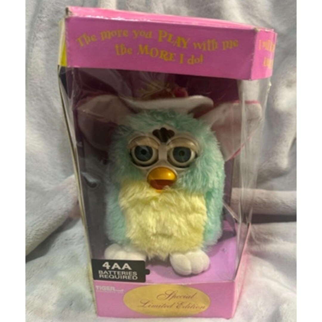 1999 Furby Special Limited Edition Spring Furby Tiger Electronic NOS ...