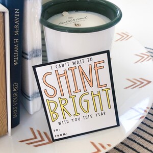 Printable Back to School Teacher Gift Tags - Etsy