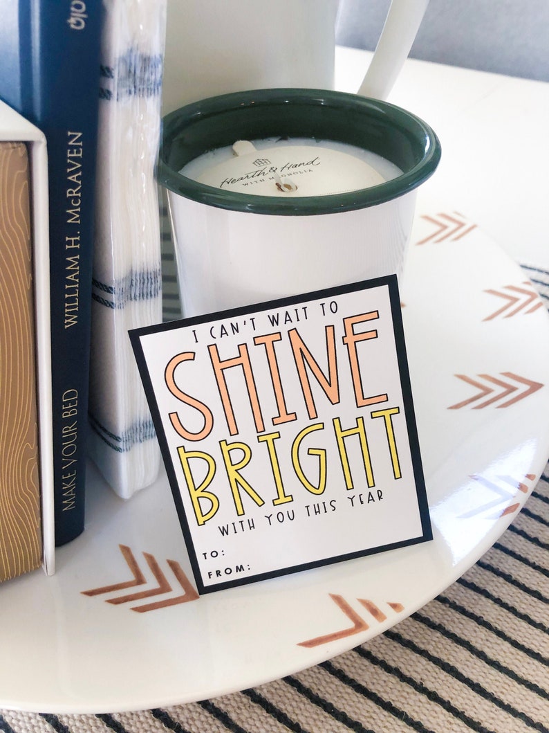 Printable Back to School Teacher Gift Tags - Etsy