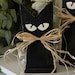 Halloween Decor. Black Cat. Rustic Black Cat Halloween Decor 3 Pc Set ...