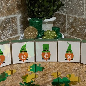 St. Patrick’s Day Decor. Rustic Handmade Lucky Gnome Decorative Mini ...