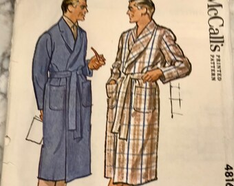 Mens robe pattern | Etsy