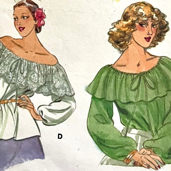 Peasant Blouse Pattern - Etsy