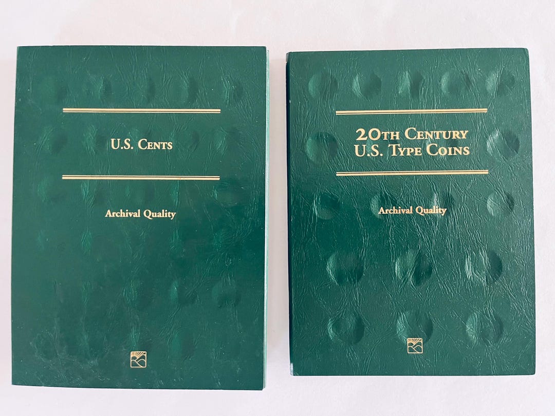US Coins Littleton Custom Coin Folders for Pennies and Other Coins ...