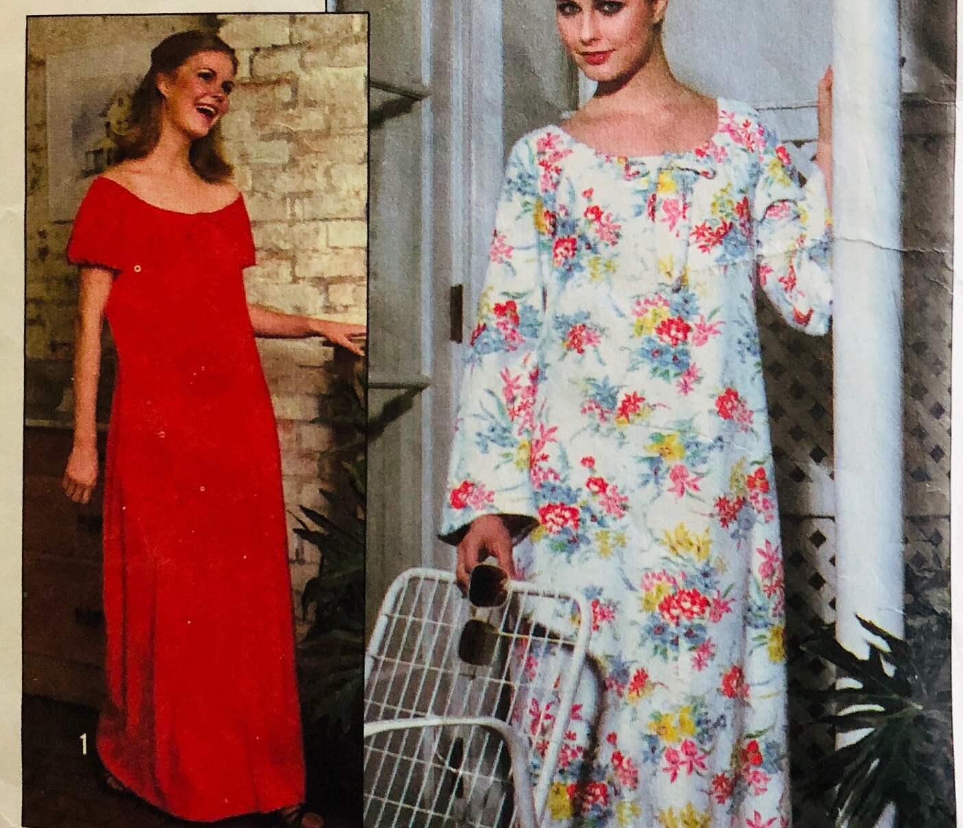 UNCUT 1978 Simplicity 8463 Complete Women's Jiffy Caftan - Etsy