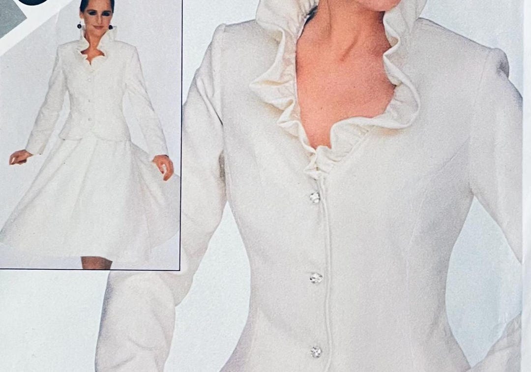 UNCUT 1981 Simplicity 5315 Misses' Fast & Fabulous Fitted, Lined Jacket ...