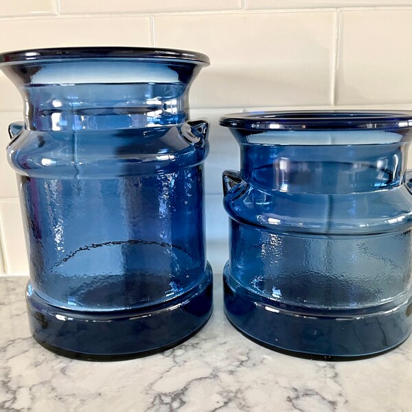 Blue Canisters - Etsy