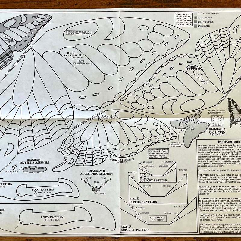 The Winfield Collection Patterns - Etsy