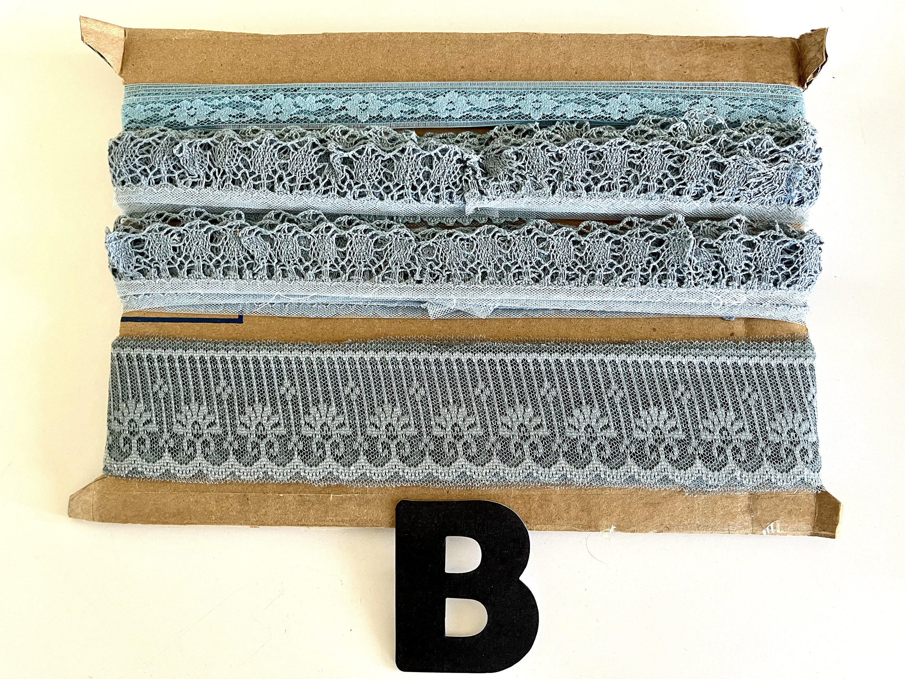 Reels of Vintage Laces and Trims for Sewing, Crafts, Scrapbooking in ...