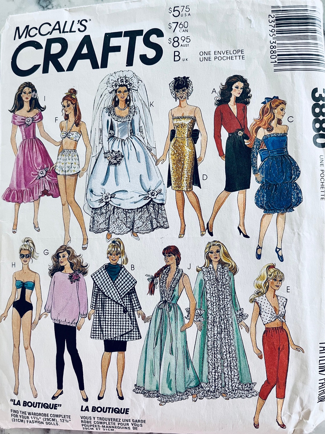 Complete Mostly Uncut 1980's Mccall's 3880 - Etsy