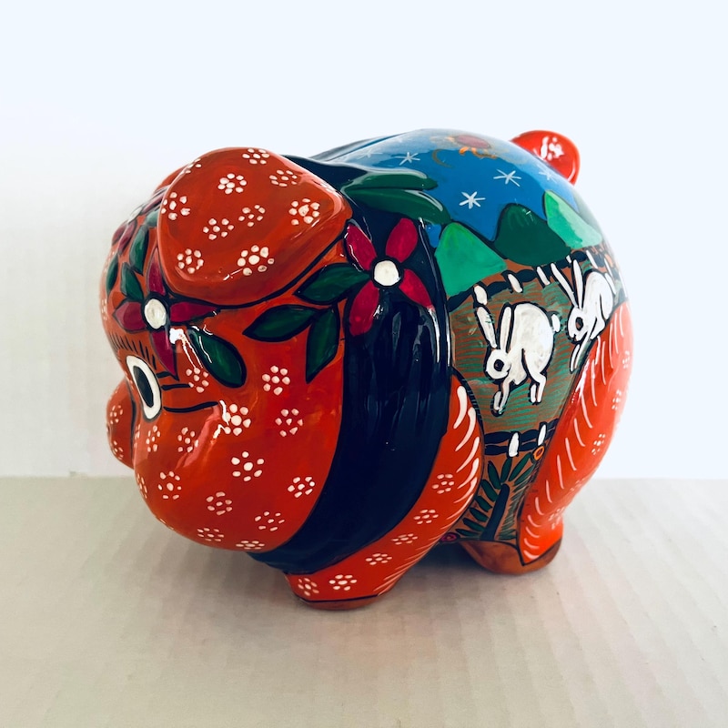 Pig Banks With Corks - Etsy