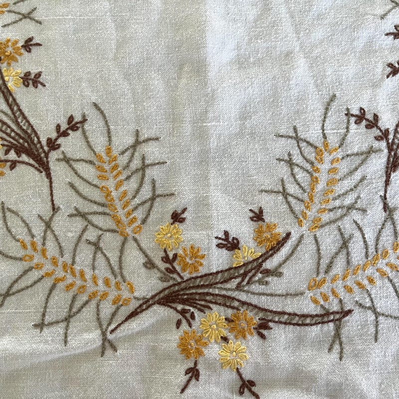 Fall Tablecloth - Etsy
