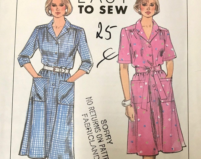 1989 UNCUT Factory Folded Simplicity 9146 Women's Shirt - Etsy