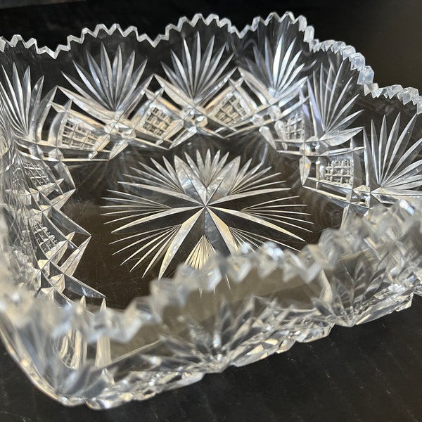 Vintage Cut Glass - Etsy
