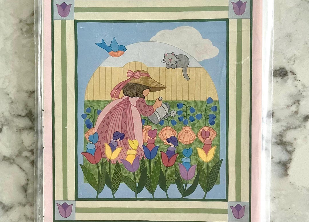 UNCUT 1995 Brandywine Design No 3, Mistress Mary Appliquéd Quilt ...