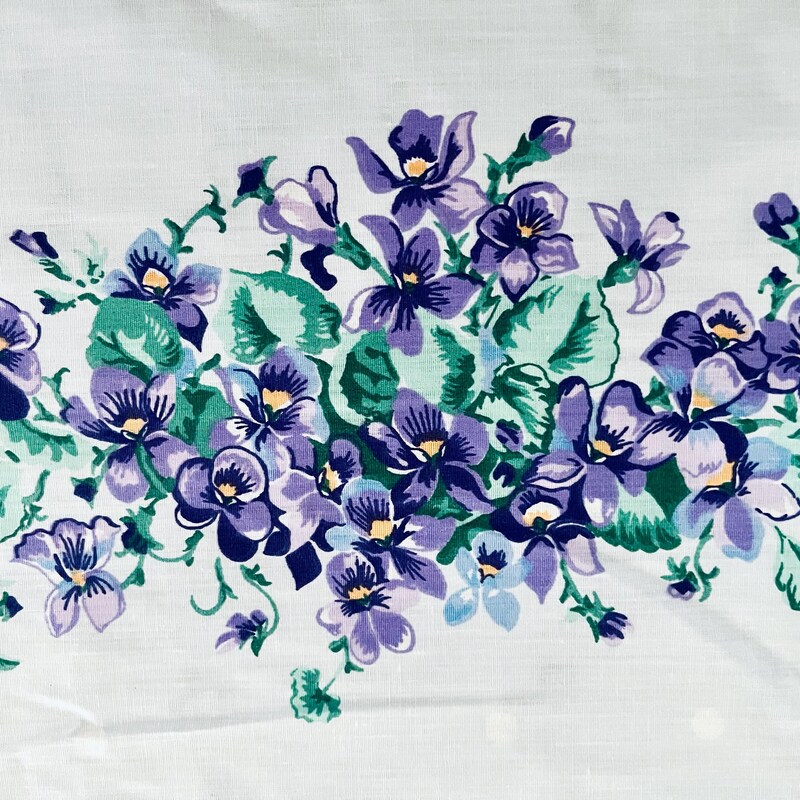 Border Print Fabric - Etsy