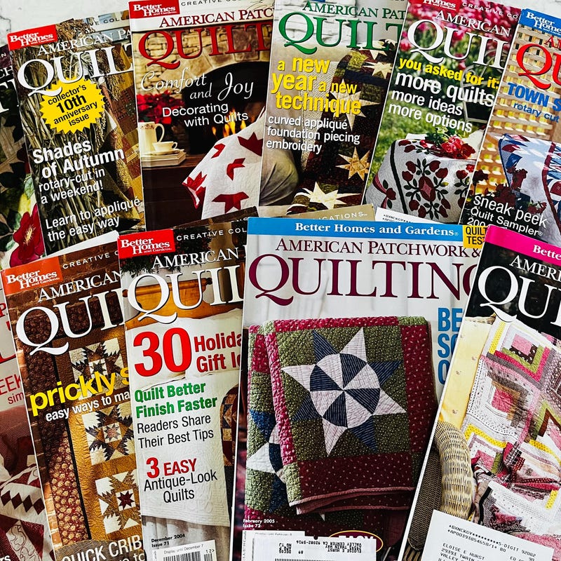 Modern Patchwork Magazine - Etsy