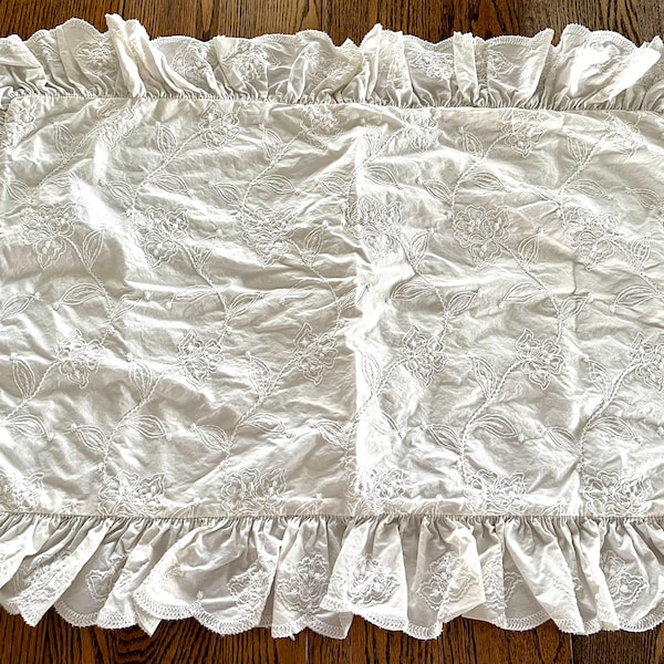Ruffle Pillow Sham - Etsy