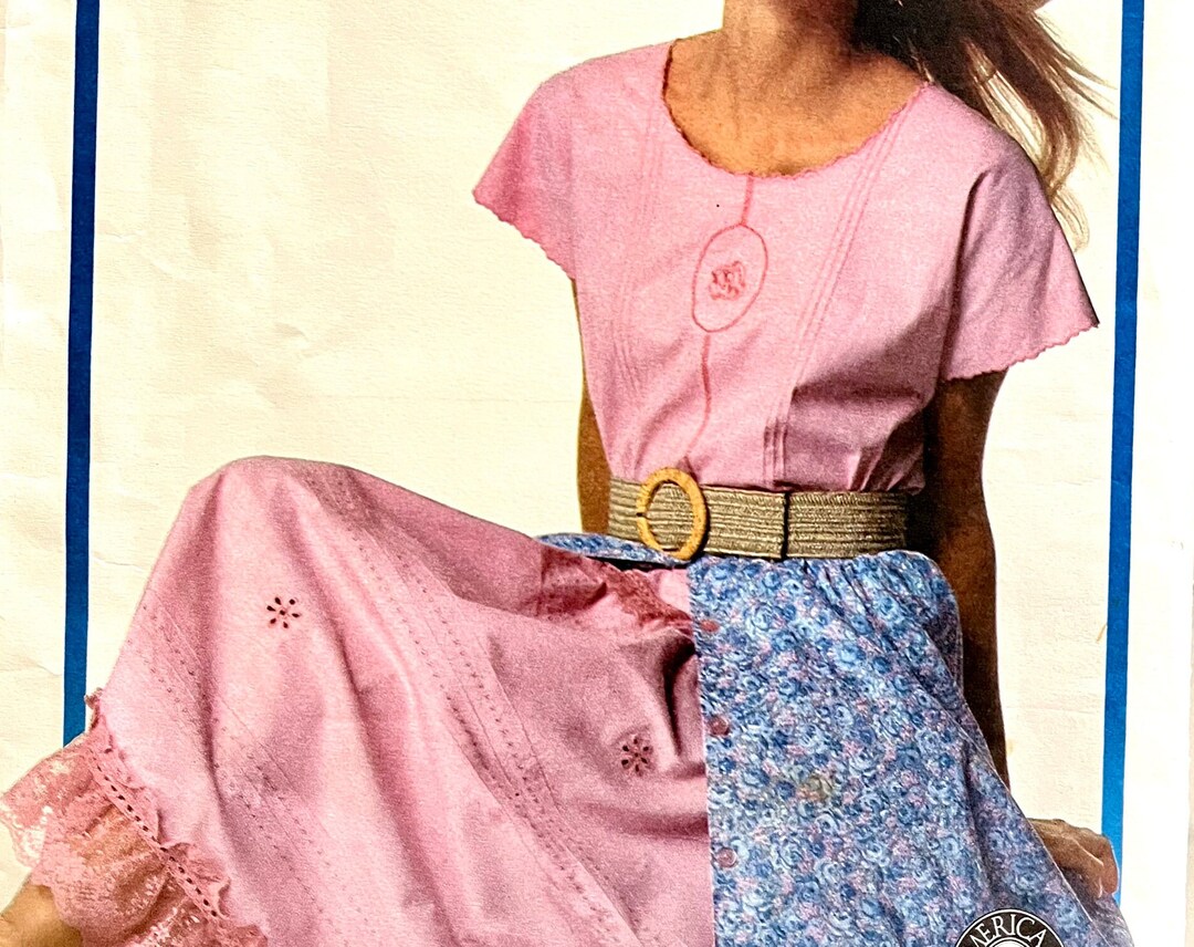 UNCUT 1991 Vogue 8027/1100 Misses' Very Easy Sew Top With Sleeve ...