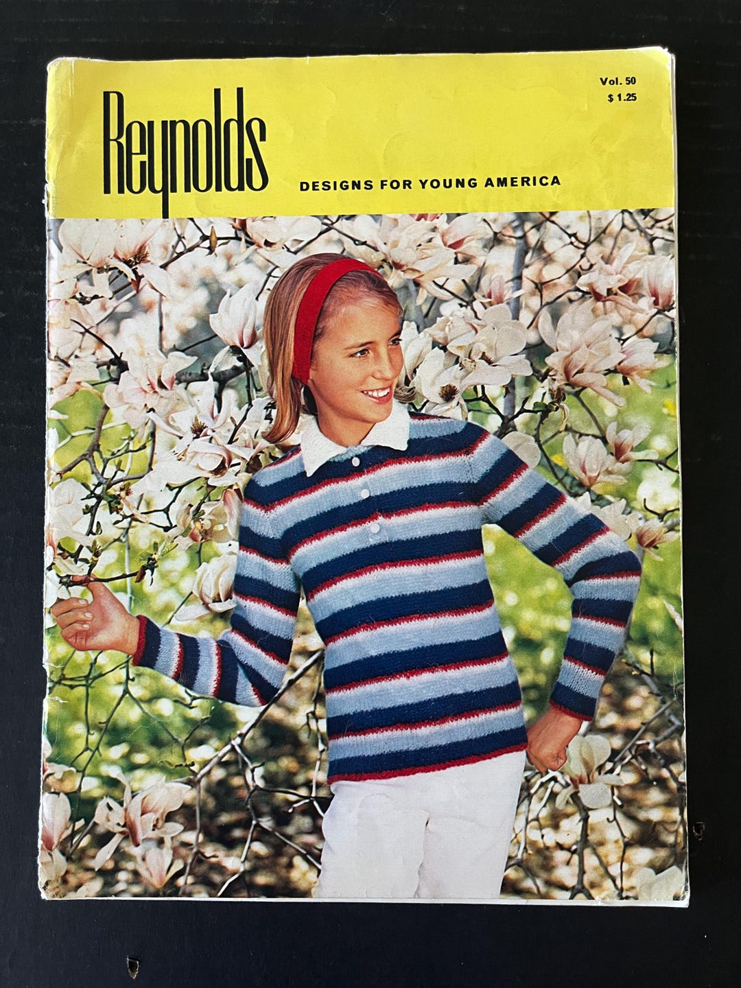 1960's or 70's Reynolds Vol. 50, Designs for Young America Knitting ...