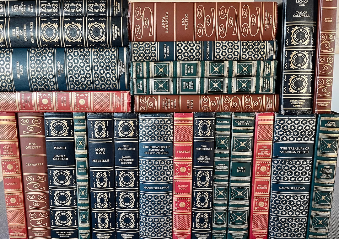 Vintage International Collector's Library Collection of Books, All ...