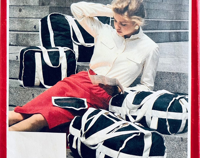 UNCUT 1980 Simplicity 9387 Set of Duffle Bags in Two Sizes and - Etsy