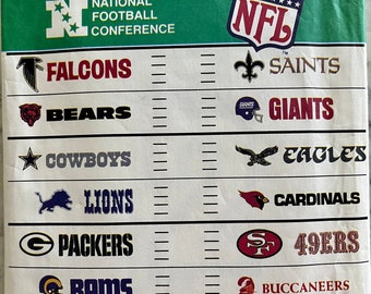 Nfl Team Appliques - Etsy