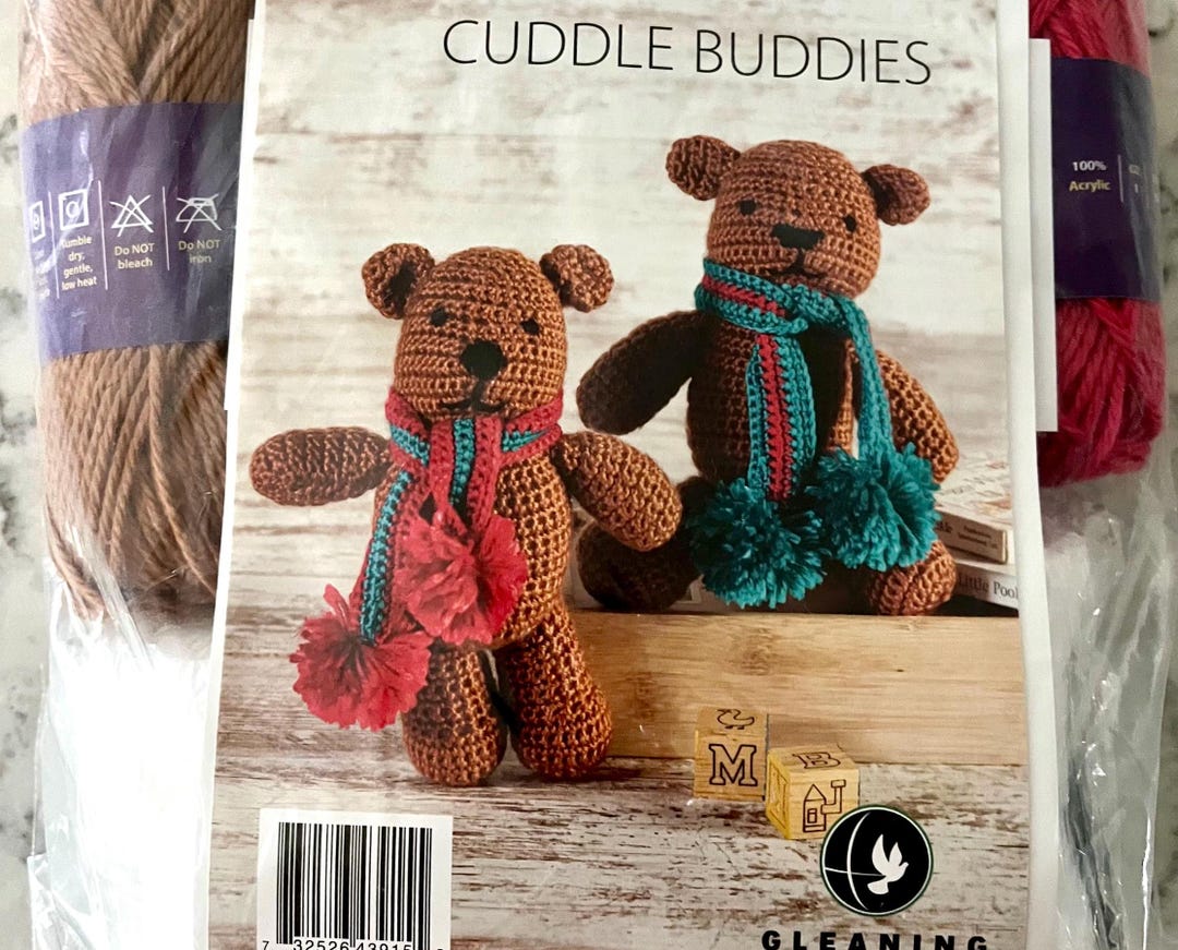 New in Package Annie's Caring Crochet Kit CK C45 "cuddle Buddies" With ...
