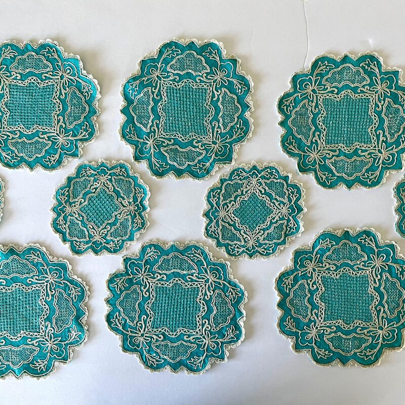 Colored Doilies - Etsy