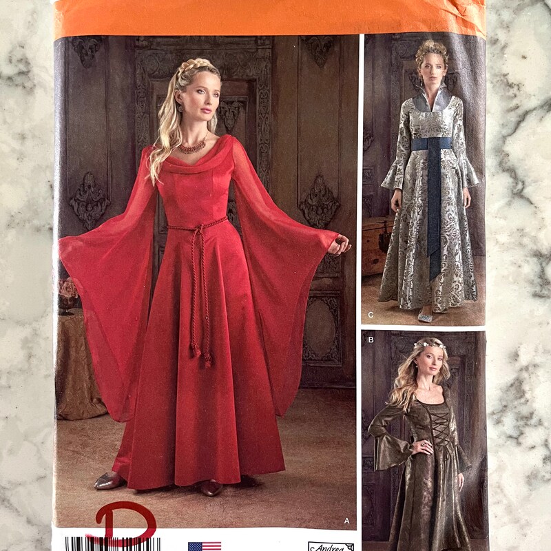 Fantasy Dress Pattern - Etsy