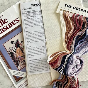 New Needle Treasures 02685 Counted Cross Stitch Kit Called Eagle Dance ...